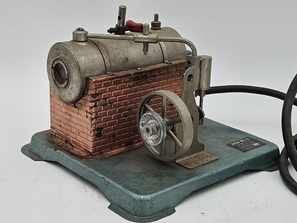 Vintage Miniature Steam Engine Model Jensen Mfg. Co. 115V 450 W Style ...