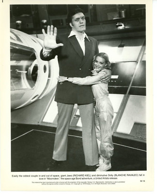 Original 8x10 Photo James Bond Moonraker 1979 Blanche Ravalec Richard ...