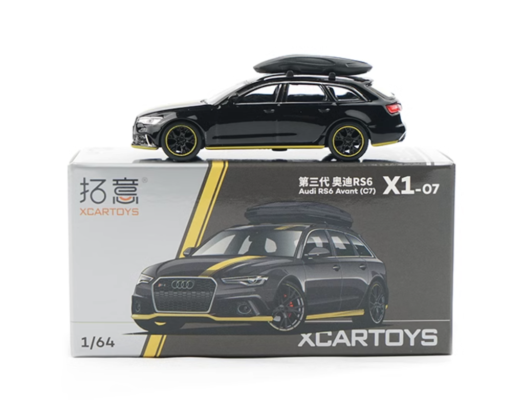 XCARTOYS 1:64 Black RS6 C7 Wagon Model Toy Diecast Metal Car New | eBay