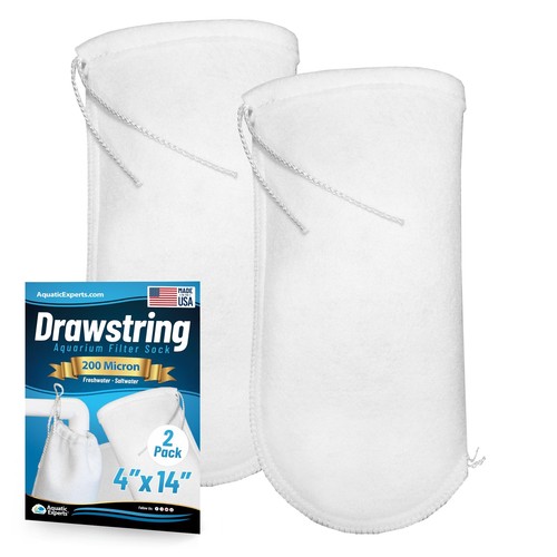 200 Micron Drawstring Filter Sock Filter Socks For Saltwater Aquarium ...