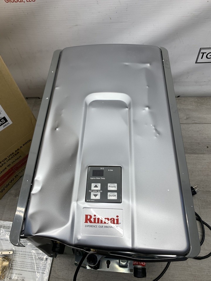 Rinnai RL75iP Indoor Tankless Water Heater Propane Gas 180K BTU (C-19 ...