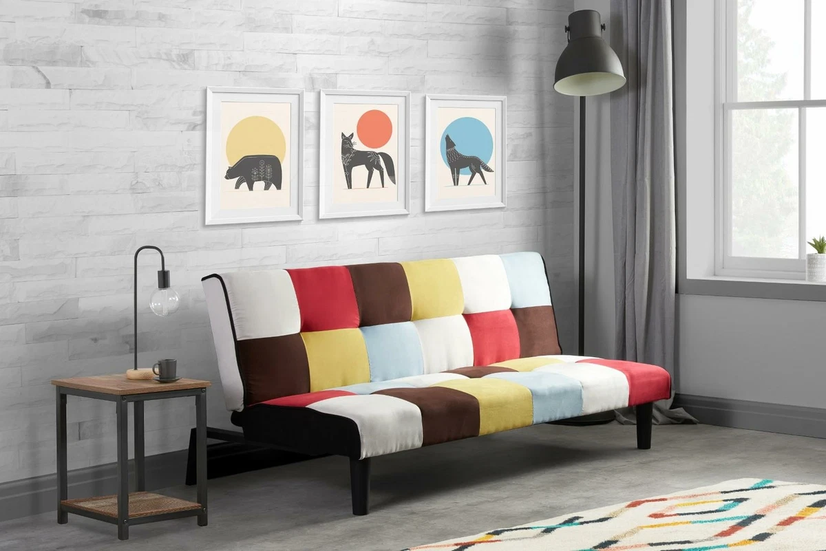 Multi Coloured Sofa Bed | Baci Living Room