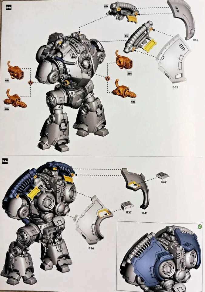 Saturnine DREADNOUGHT — horus heresy warhammer terminators new sprue in ...