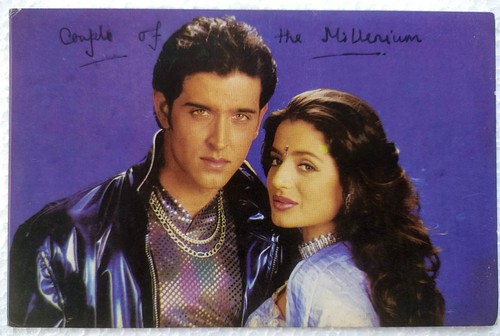 Bollywood Actor Hrithik Roshan Amisha Patel Rare Old Original Postcard ...