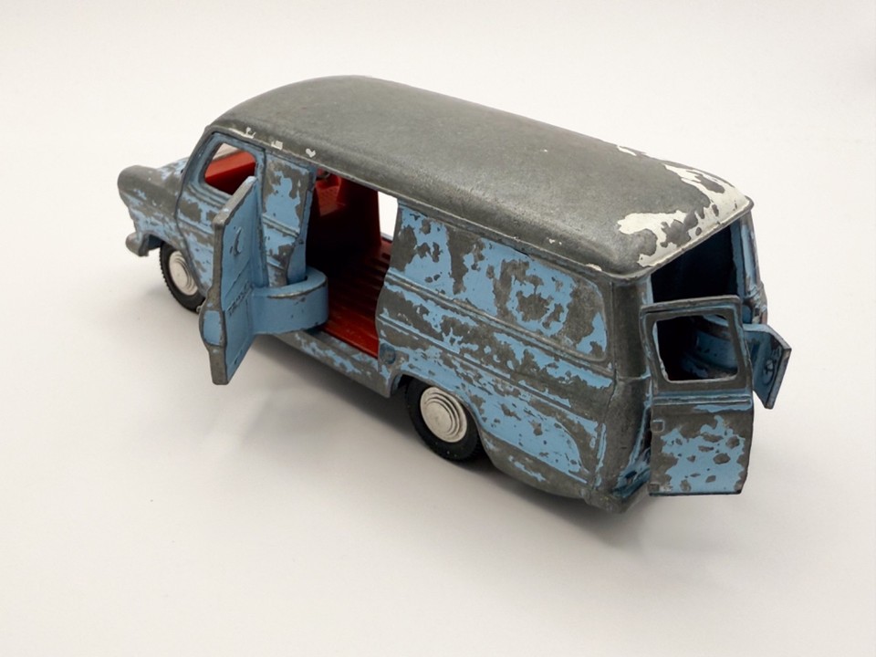 RARE DINKY TOYS # 407 FORD TRANSIT VAN (KENWOOD) DIECAST MODEL SPARES ...