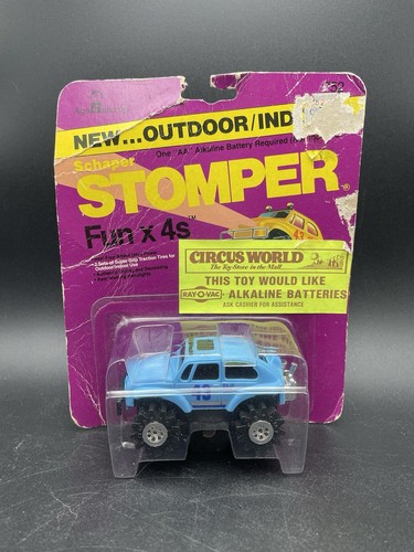 VTG Stomper Schaper 4x4 toy VW Beetle Bug Baja Blue 43 Sealed # 752 ...