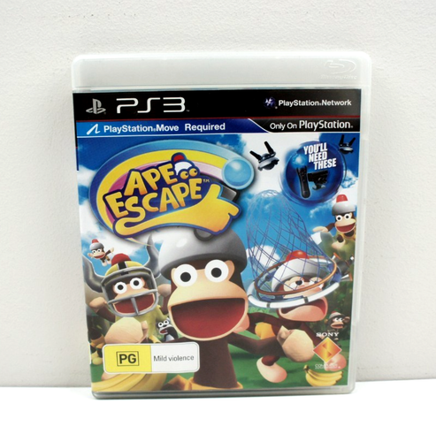 Ape Escape Sony PlayStation 3 PS3 Game Complete With Manual PAL - Free ...