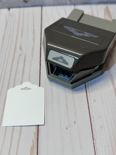Stampin Up! Scalloped Tag Topper Gift Tag Punch Paper Punch | eBay