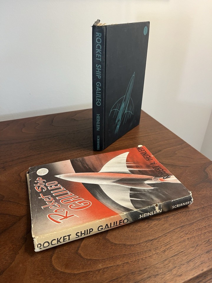 Rocket Ship Galileo, 1st Ed. - Robert A. Heinlein, DJ, 1st Book ...