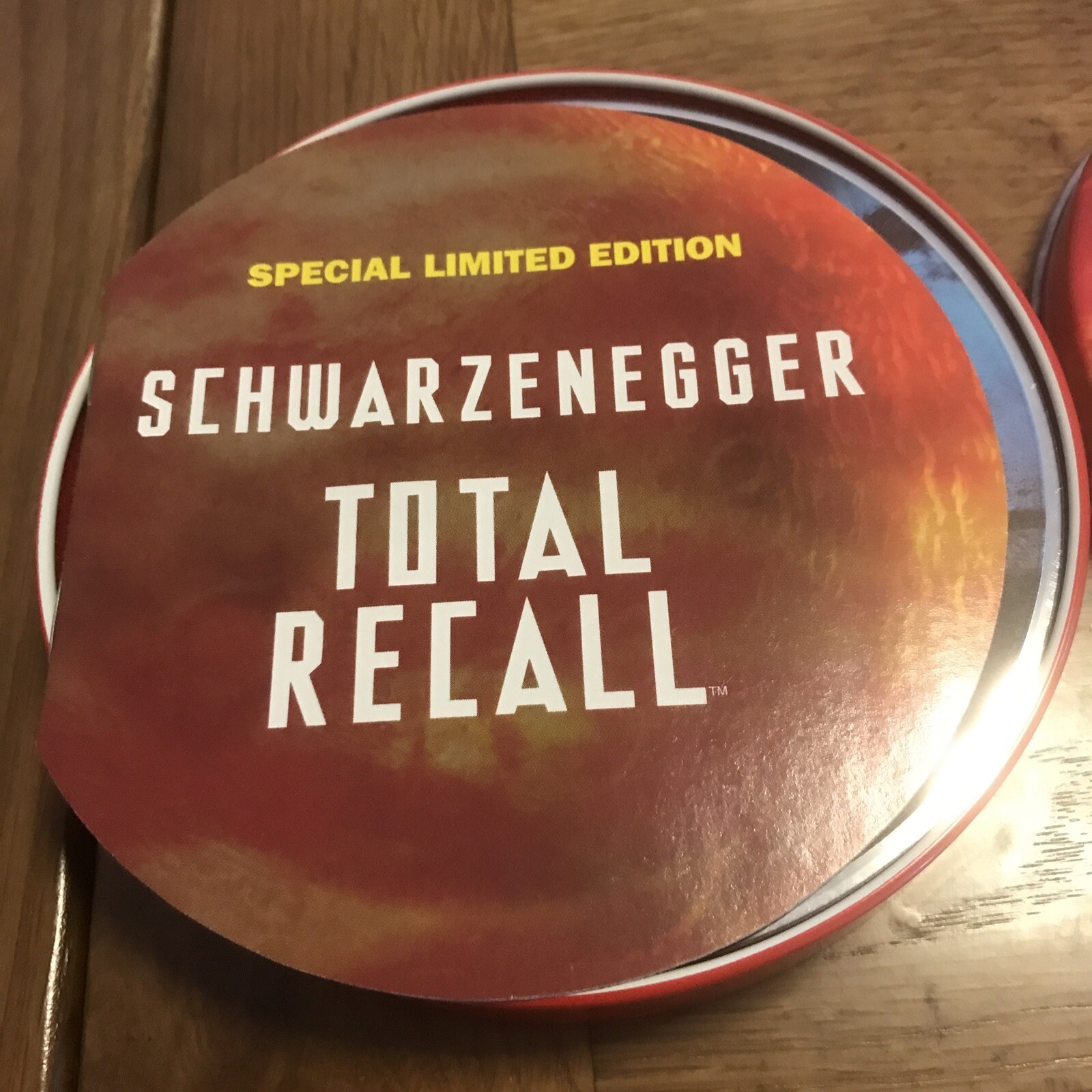 Total Recall SPECIAL LIMITED EDITION Mars Tin DVD Rare USA EXCLUSIVE ...