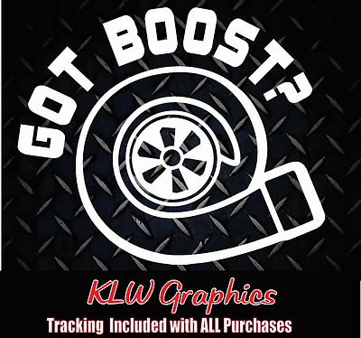 Got Boost Decal Sticker Car Turbo Diesel Truck 6.7L 6.6L SOOT Crew Cab ...