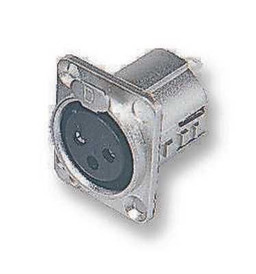 SOCKET, XLR, PANEL, NICKEL, 4POLE, xlr Audio Connectors 716-0400 | eBay