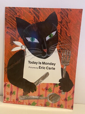 Today Is Monday by Eric Carle (1997, Trade Paperback)preschool ...