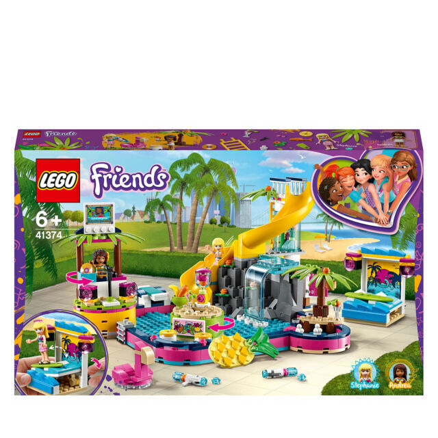 LEGO FRIENDS: Andreas Pool-Party (41374) for sale online | eBay