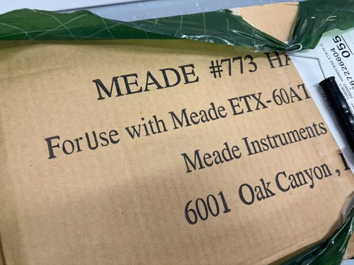 Meade #773 ETX-60AT ETX-70AT Hard Case NEW IN UNOPENED BOX | eBay