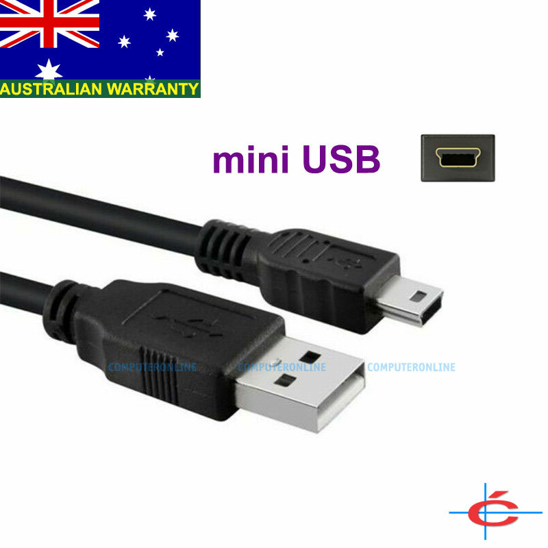 5 Pin Mini USB Power / Data Cable 70cm Long up to 1A Current | eBay