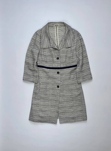 🚨 Max Mara studio vintage tweed button coat jacket woman’s | eBay Australia