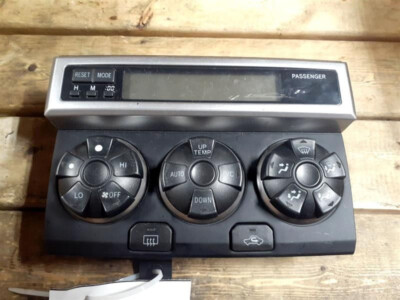 2003-2004 Toyota 4Runner AC Heater Control SR5 Straight Edge Assembly ...