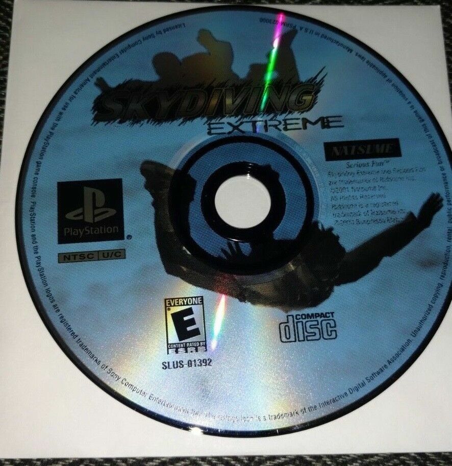 SKYDIVING EXTREME - PLAYSTATION PS1 - GAME DISC ONLY - FREE S/H - (C8 ...