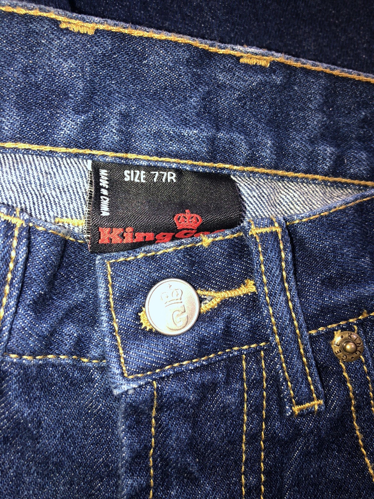 King Gee Blue Denim Work Jeans Workwear Pants Size 77R 30 BNWT | eBay