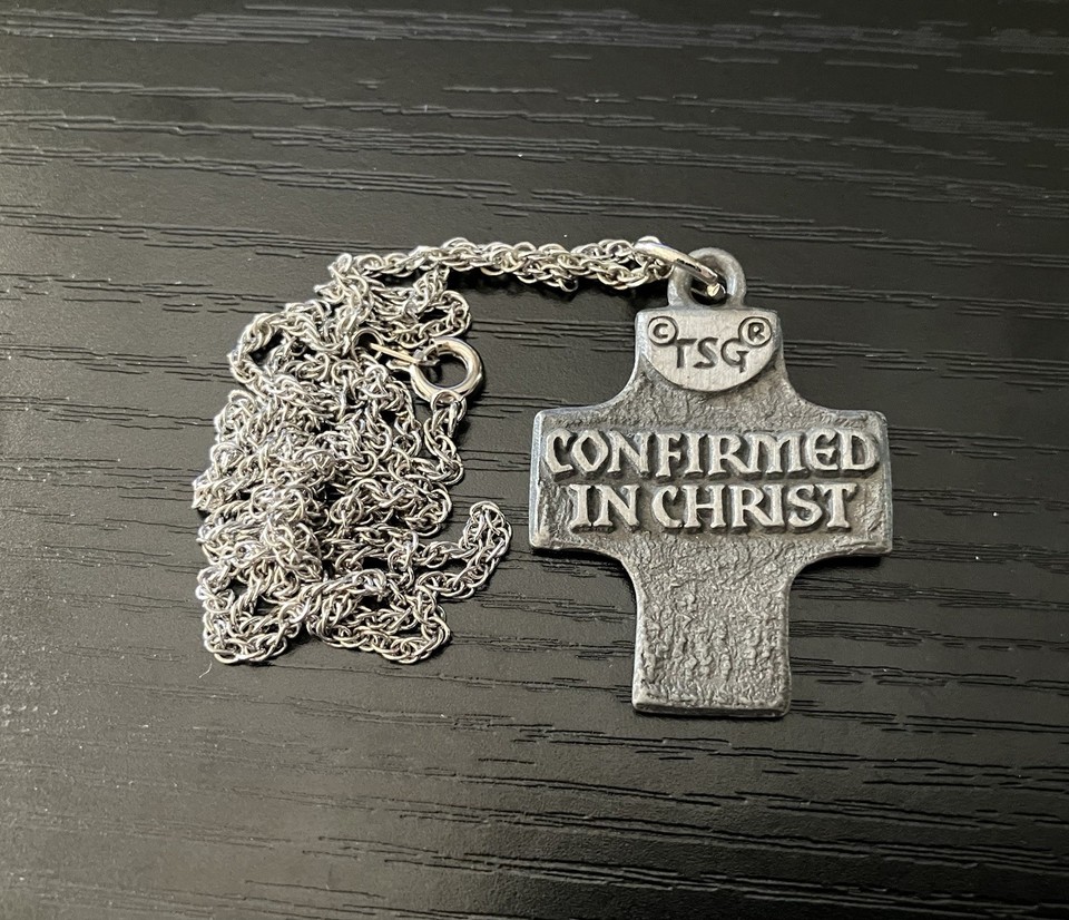 Vintage Confirmed in Christ Cross & Flame Pendant – United Methodist ...