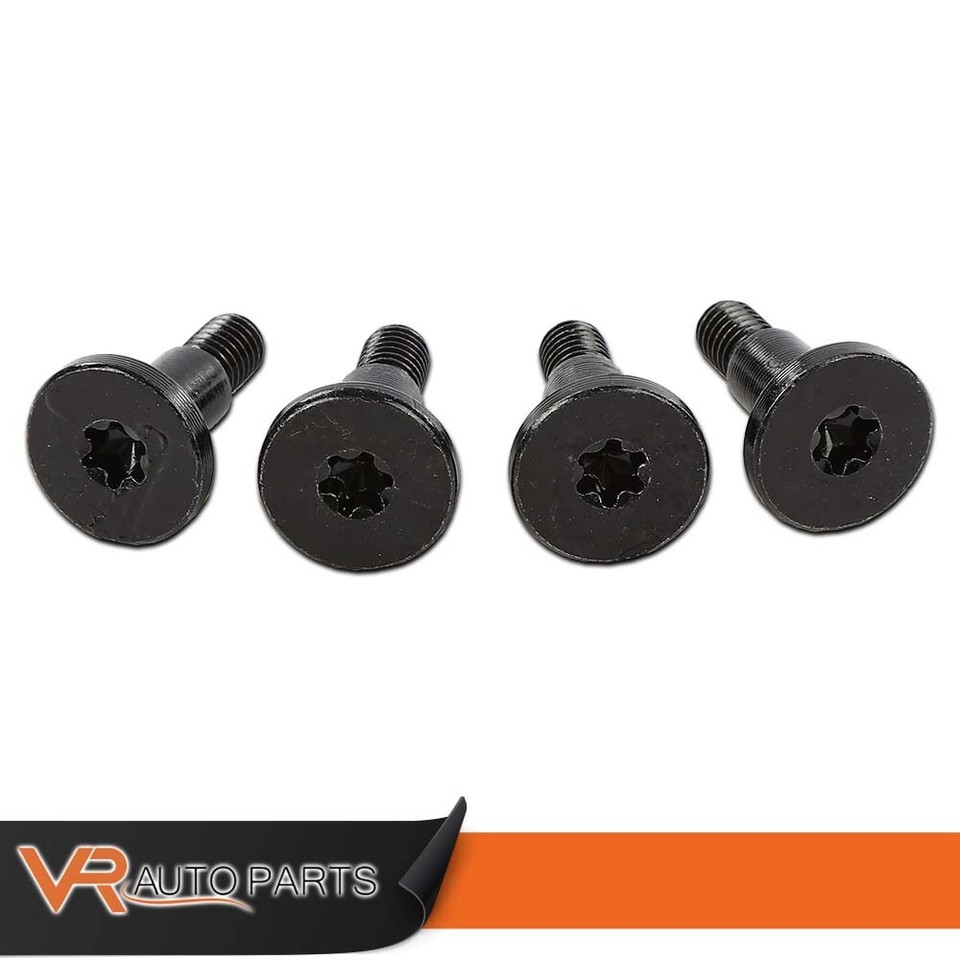 Tailgate Cap Screws Bolts 4PCS Black Fit For Ford F150 F250 F350 F450 ...