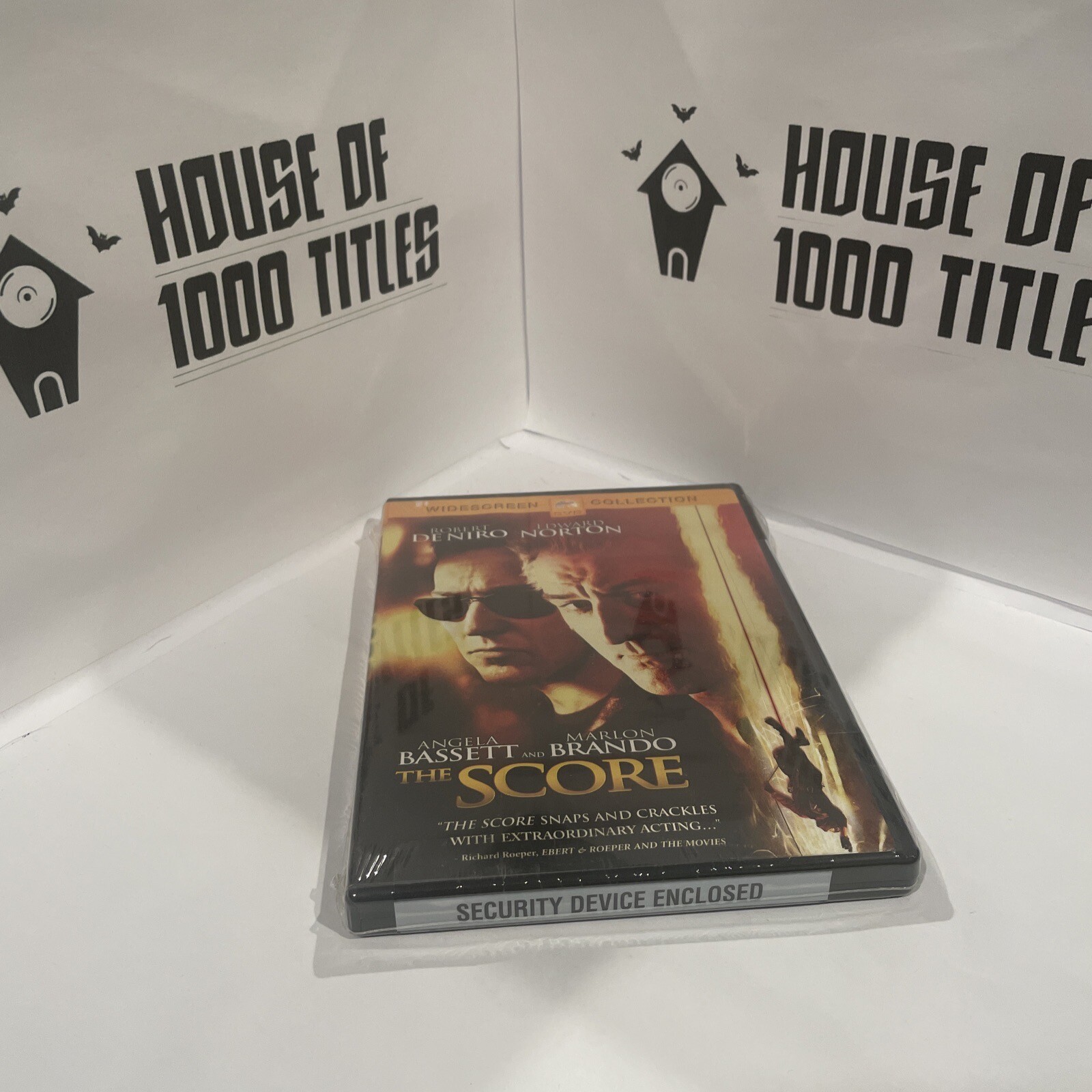 The Score (DVD, 2001, Sensormatic) Brand New Sealed Ed Norton Robert ...