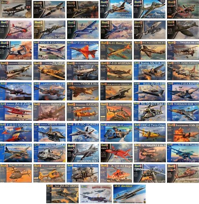 Revell 1/72 Planes Aircraft Military Plane Aeroplanes New Plastic Model ...