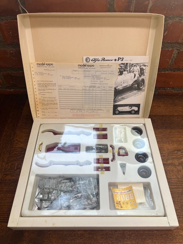 Alfa Romeo Scuderia Ferrari P3 1932-35, 1:20 Revival Cars Metal Kit ...