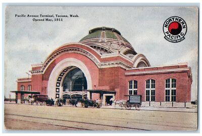 c1910 Northern Pacific Avenue Terminal Opened 1911 Tacoma Washington WA ...