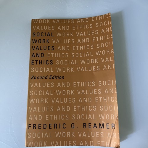 Social Work Values And Ethics - Frederic Reamer | eBay