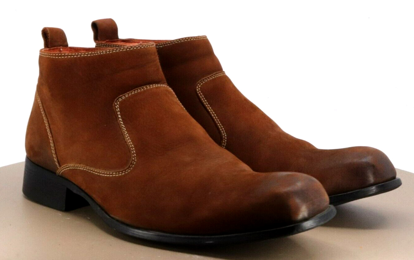 Robert Wayne Nirvana Men's Rocker Boots Size 11 Suede… - Gem