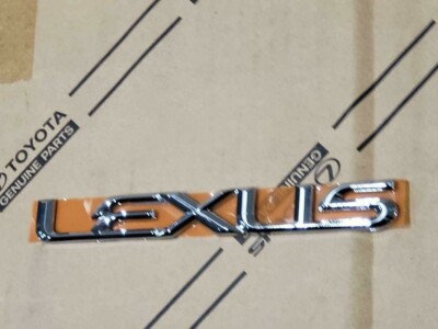 98-07 NEW LEXUS LX470 REAR TRUNK CHROME WORD EMBLEM 98 99 00 01 02 03 ...