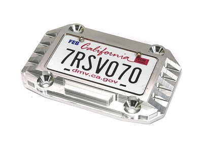 Precision Realistic License Plate w/ Alloy Frame Designed for Axial 1/6 ...