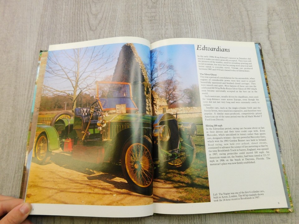 Great Cars by Bill Boddy Vintage 1984 Hardcover Book Illus Man Cave ...