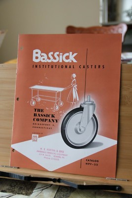 Bassick Company Bridgeport Connecticut CT Institutional Casters ...