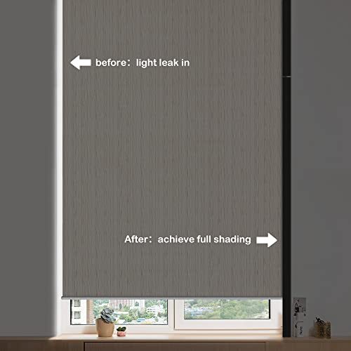Window Light Blocker Blackout Pvc Strips For Blinds Gap Side Track ...