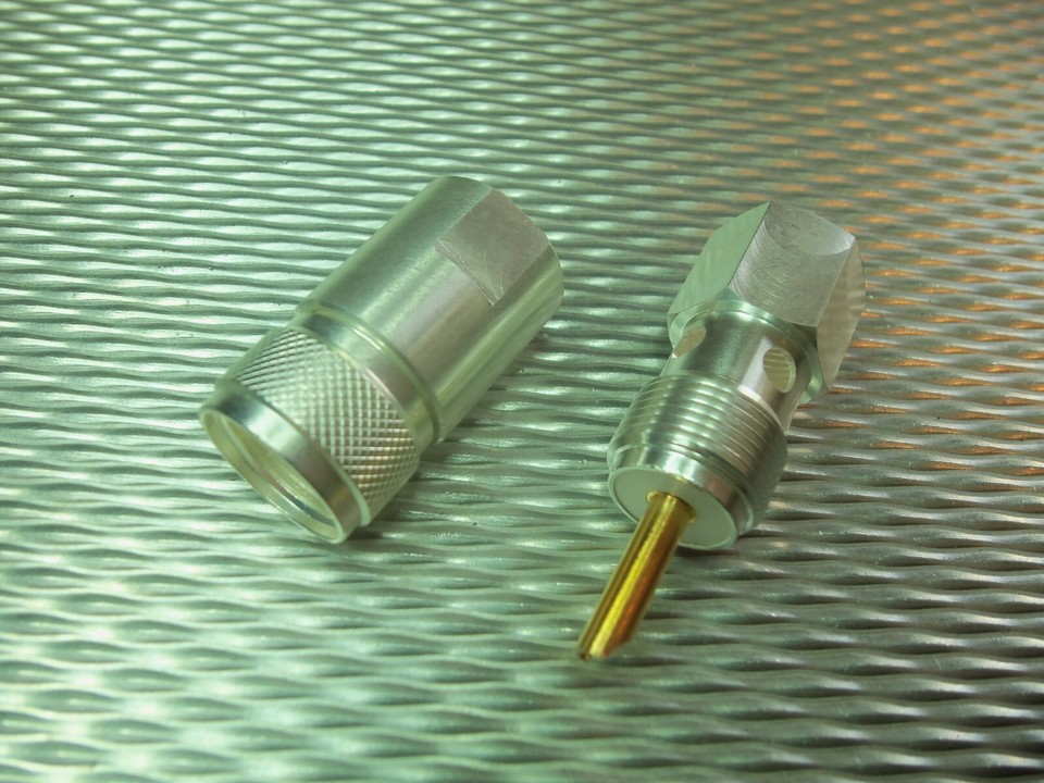 (1) UHF Male PL259 PL 259 FOR RG217 RG 217 Cable RF Connector Adapter ...