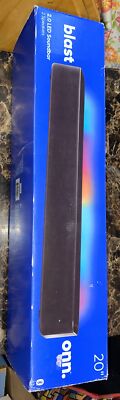 onn. 2.0 LED Soundbar with 2 Speakers, 20" Bluetooth (New) | eBay