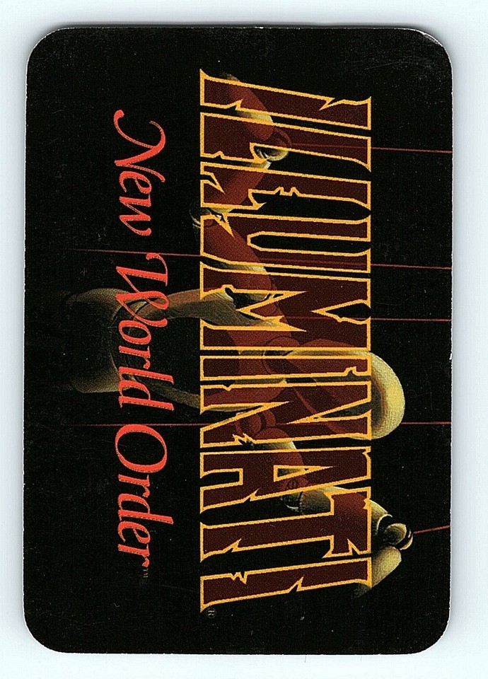 Illuminati New World Order INWO Limited Card Game NWO UC Eliza AI ...