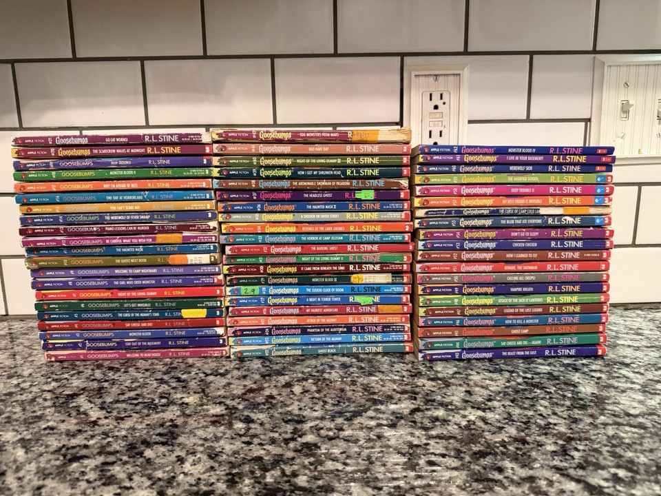 Goosebumps Full Series 1-62 Complete Set 1st Edition. Read Description ...