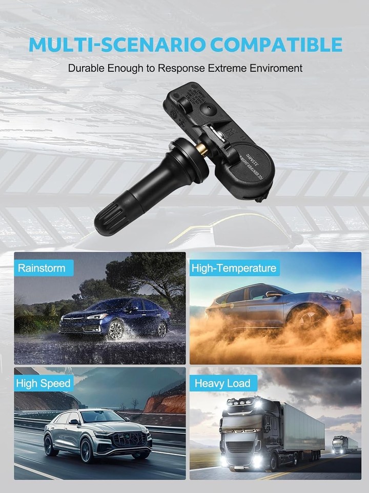 TPMS Sensor,GM 315Mhz Tire Pressure Monitoring Sensor Compatible for ...
