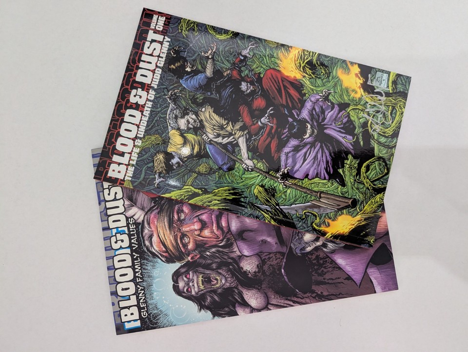 "Blood & Dust" Comic Books Volumes 1 and 2 | eBay