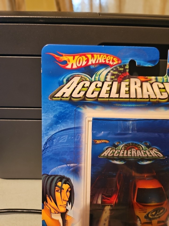 Hot Wheels Acceleracers Power Rage New on Near Perfect Backing Card ...