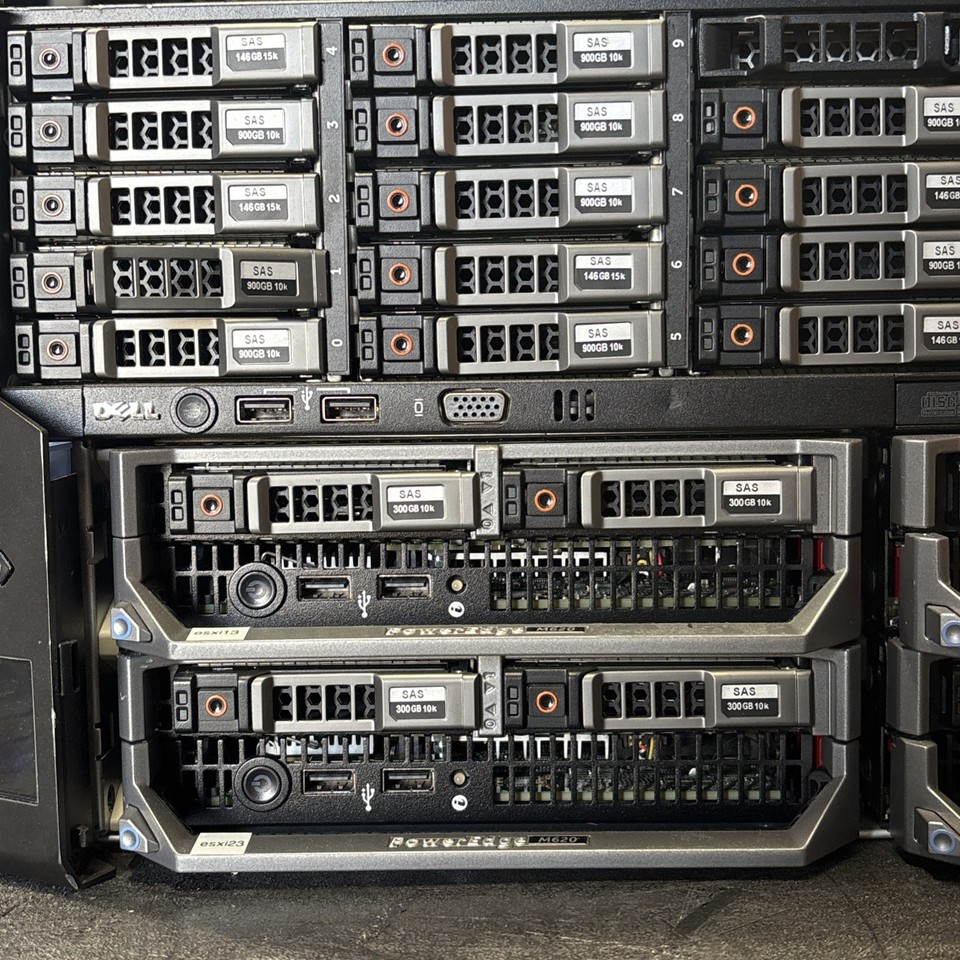 Dell PowerEdge VRTX Blade Server / 4X PowerEdge M620 10K | eBay