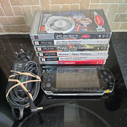 Sony PSP 1004 Console 6 Games and USB Charger. | eBay UK