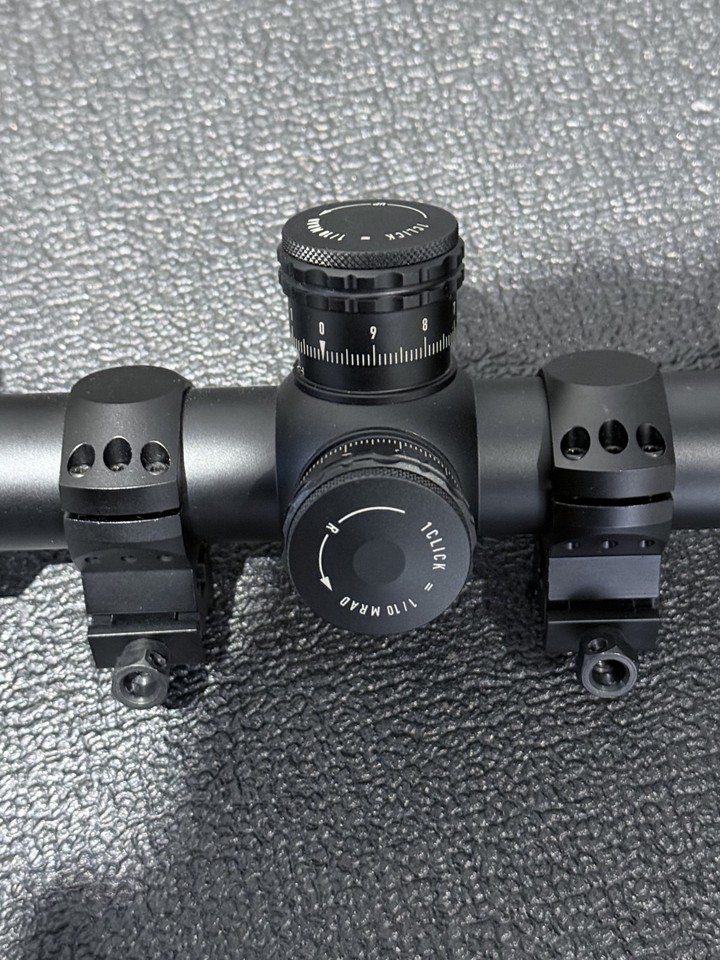 ELEMENT OPTICS TITAN 5-25X56 FFP ILLUMINATED APR‑1C MRAD RIFLE SCOPE ...