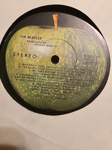 BEATLES "White Album" Apple 🍏 Original 1968 Rare 2LP Serial Number ...