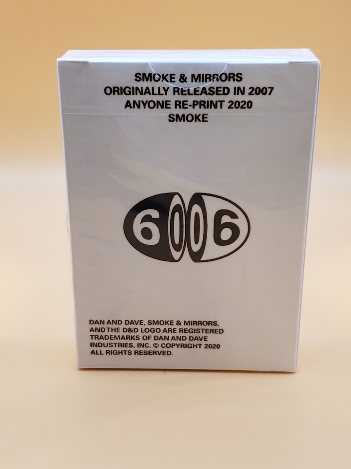 Anyone X Dan & Dave Smoke Playing Cards - New Sealed - Limited Edition ...
