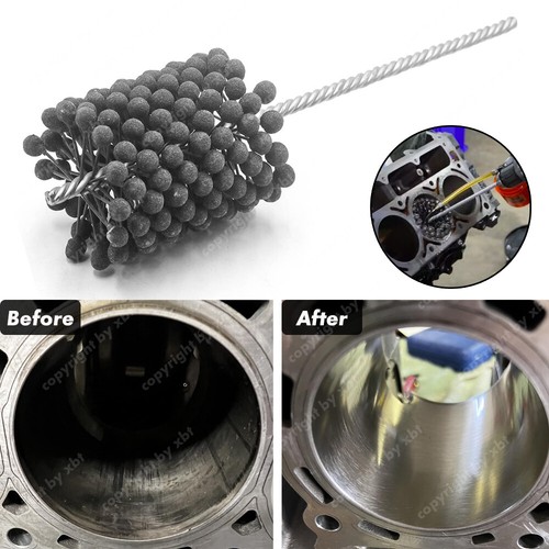 3-1/2" Engine Cylinder Flexible Hone Burnish Ball 240 grit 83 to 89mm ...